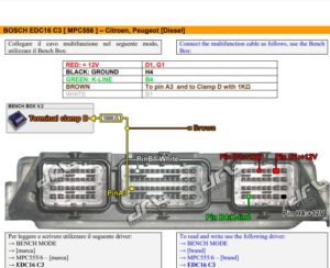 KT200 Read PSA EDC16C3 via BDM or Bench? | OBDII365.com Official Blog