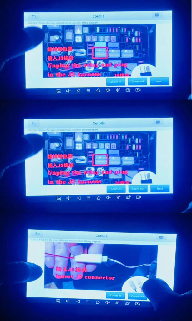 Program Toyota 8A (H) All Blade Keys Lost with Xtool IK618 & M822 Adapter | OBDII365.com ...